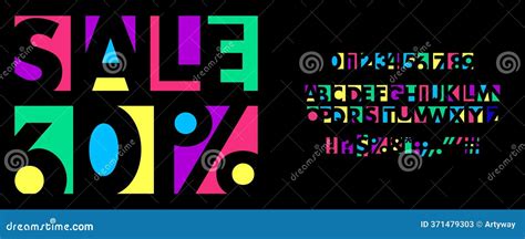 Art Creative Alphabet Modern Abstract Font Design Uppercase Cropped Letters For Art Gallery Or