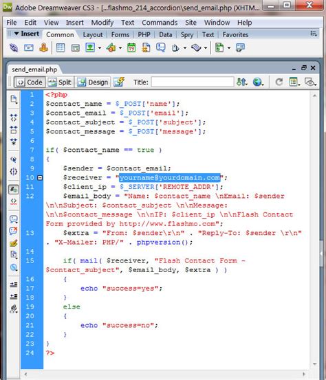 Dreamweaver Form Templates Williamson