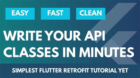 Flutter Api Calls Made Easy With Retrofit Code Generation In Flutterdart Youtube