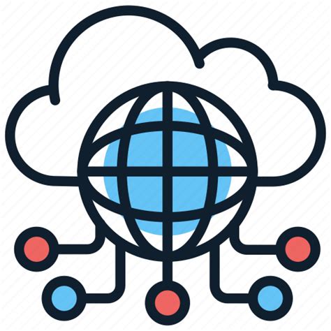 Cloud Networking Computing Infrastructure Service Icon Download On Iconfinder