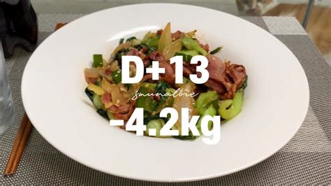 다이어트 브이로그 2주만에 42kg 감량 그리고 치팅데이에 폭식 Youtube