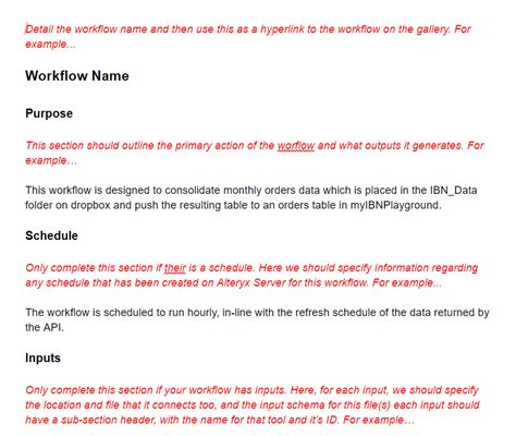 Documentation Best Practices With Alteryx The Information Lab