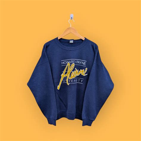 Vintage 90s Howard Payne University Sweatshirt Howard Payne University
