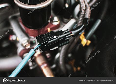 Electric Socket Wire Connector To Car O2 Oxygen Sensor Stock Photo Birdlkportfolio2559