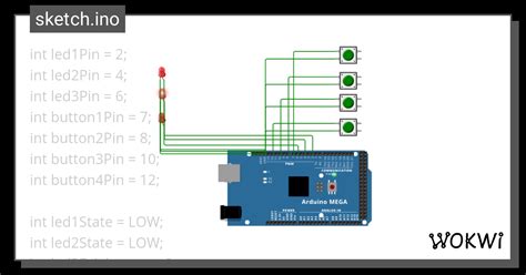 Portfolio Lab 2 Pass Plus Wokwi Esp32 Stm32 Arduino Simulator