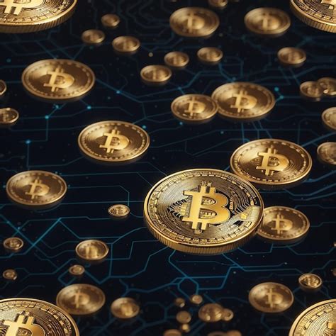 Premium Ai Image Floating Elegance Exploring The Seamless Bitcoin