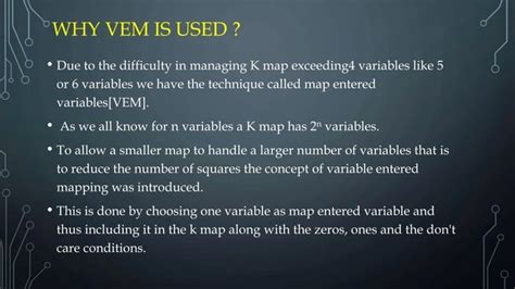 variable entered map digital electronics ppt