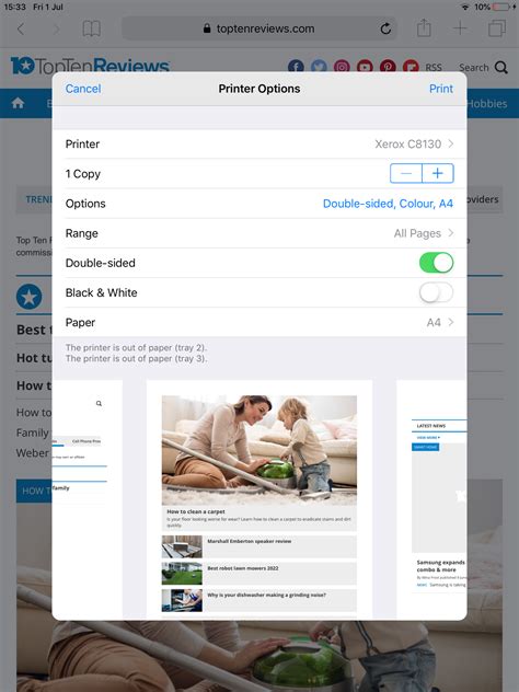 How To Print From IPad Top Ten Reviews