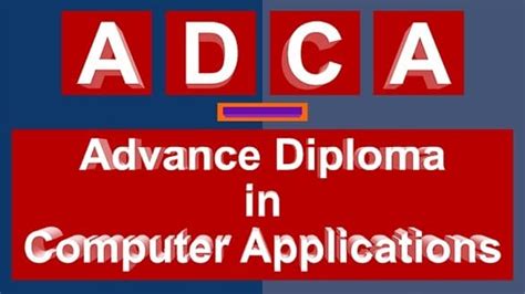 Adca Course Details Eligibility Syllabus Career Fees Scope And