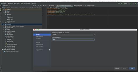Cordova Android Change Gradle Version To 4 4 Mobile Meteor Forum