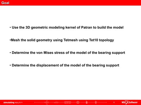 Finite Element Analysis Of 3d Bearing Supportppt