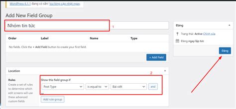 Hướng dẫn sử dụng plugin Advanced Custom Fields trong Wordpress
