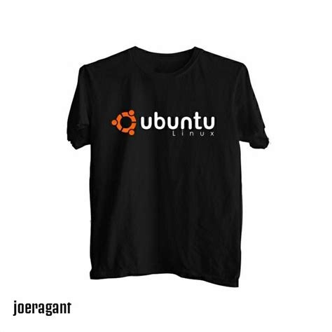 jual kaos tshirt baju combed 30s distro ubuntu linux it programmer kaos custom pria wanita