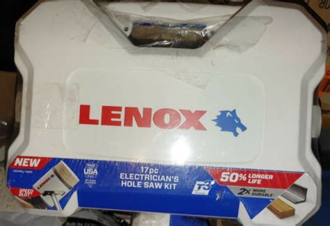 Lenox 1200l 17 Piece Electricians Speed Slot Hole Saw Kit With