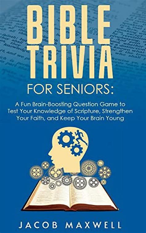 pre owned bible trivia for seniors a fun brain boosting question game
