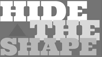 Hide The Shape By MrHansenArt TPT