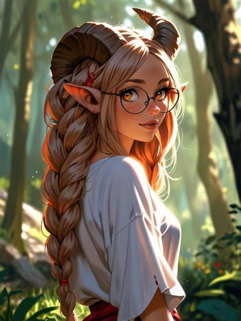 Faun Girl By 078487p On Deviantart