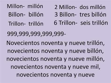 Ppt Los N Meros Powerpoint Presentation Free Download Id