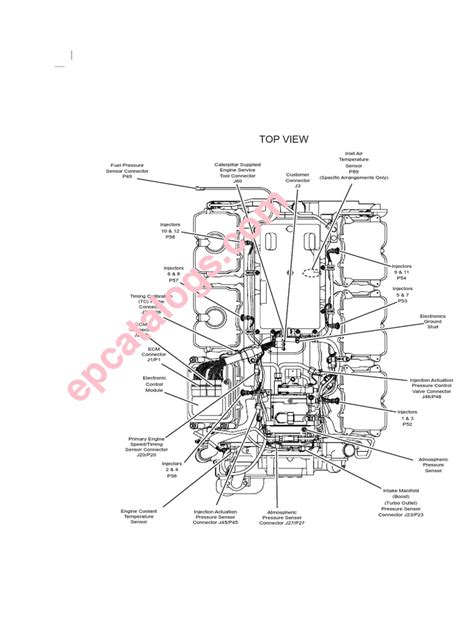 Caterpillar 3412e Industrial Engine Shematics Electrical Wiring Diagram