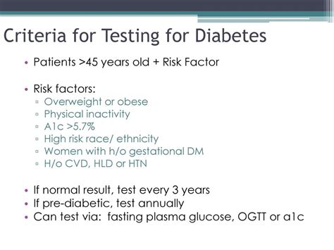 Inpatient Laboratory Testing To A1c Or Not To A1c Ppt Download