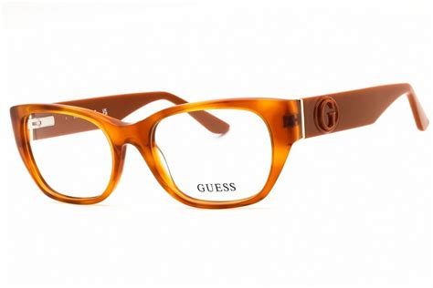 Guess Gu50304 053 52 Eyeglasses Size 52mm 18mm 140mm Blonde Havana