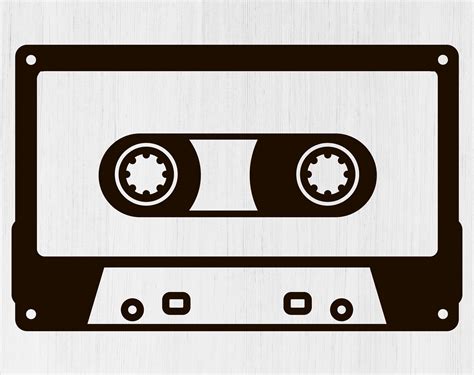 Cassette Svg Cassette Svg Files Retro Svg Audio Cassette Svg Etsy