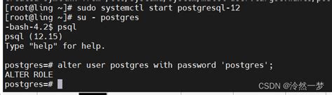 Linux Centos7 在线及离线安装postgresql12 详细教程centos7安装pg Csdn博客