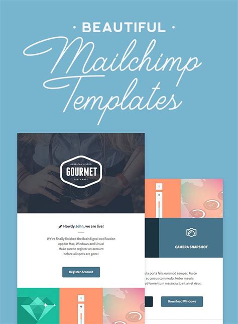 Mail Chimp Templates Content Calendar Template