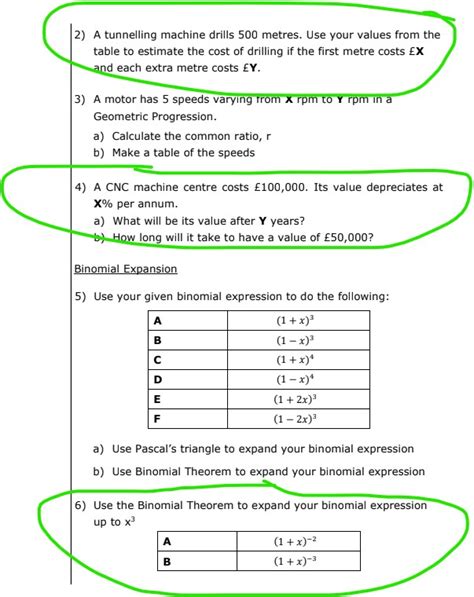 Arithmetic And Geometric Progression And Binomial Expansion Could Someone Help Me With The