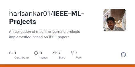 GitHub Harisankar IEEE ML Projects An Collection Of Machine Learning Projects Implemented