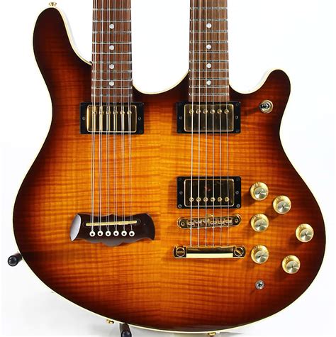 1998 Washburn Made In Usa Wm 612 Custom Shop Double Neck Reverb