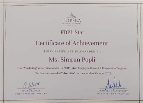 I Achieved Star Of The Month In The First Two Months Im Very Happy To