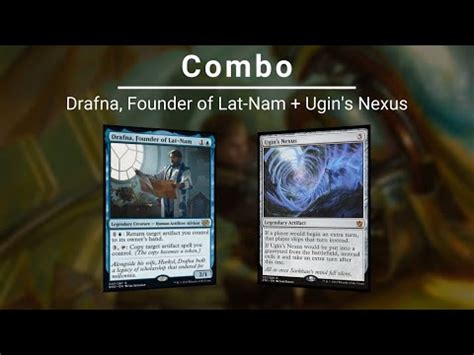Edh Combo Drafna Founder Of Lat Nam Ugins Nexus Youtube