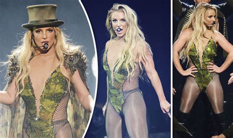 Britney Spears Sizzles In Plunging Bodysuit As She Brings Her Vegas Show To London Celebrity