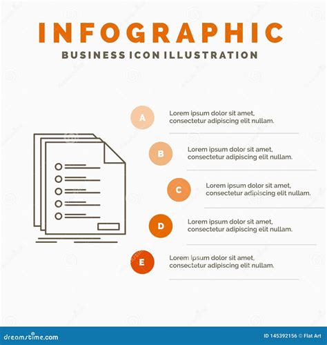 Check Filing List Listing Registration Infographics Template For Website And Presentation