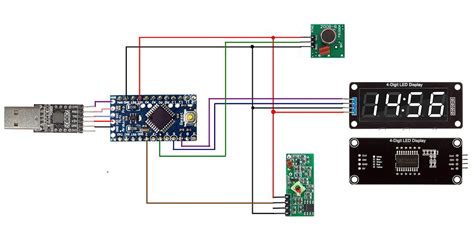 Tm1637 And Rf Receiver Problem General Guidance Arduino Forum