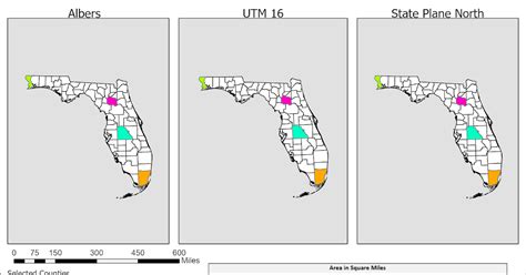Brians Gis Uwf Lab 3 Data Collections And Projections