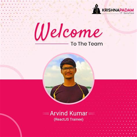 Krishna Padam It Solution On Linkedin New Joinee Beginning