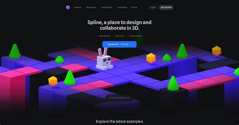 spline：多维设计与协作的 3d 软件
