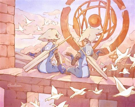 光遇 转自画师Claudiaaa叶蓟 侵删勿商用 堆糖美图壁纸兴趣社区