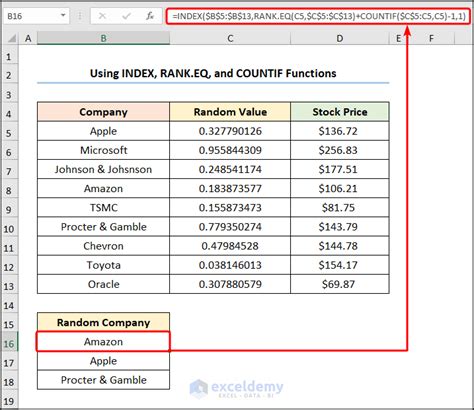 How To Randomize A List Without Duplicates In Excel 4 Methods