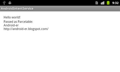 Android Er Example To Implement Parcelable