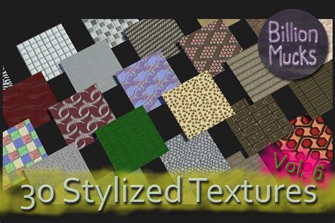 30 Stylized Textures Vol 6 2d Textures And Materials Unity Asset Store