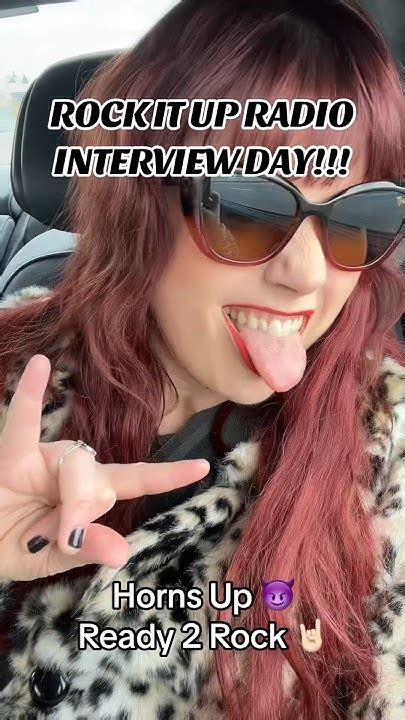 My 1st In Person Interview With Rock It Up Radio🤘🏻 Hardrockmusic Metal Rocknroll Rockmusic