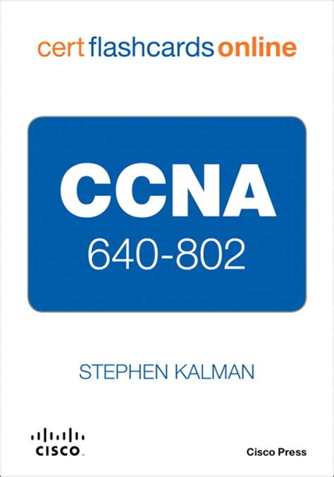 Ccna 640 802 Cert Flash Cards Online Retail Packaged Version Pearson