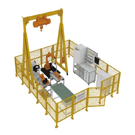 industrial robot robotics training workstation