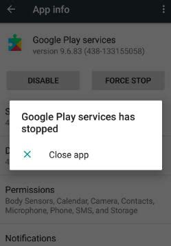 How To Fix Google Play Services Has Stopped Working