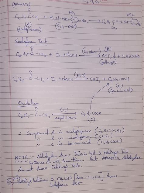 An Aromatic Compound A Molecular Formula C8h80 Gives A Positive 24 An Aromatic Compound A Molecular Formula C8h80 Gives A Positive 24