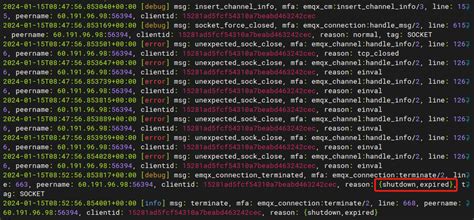 mqtt断连问题 EMQX EMQ 问答社区
