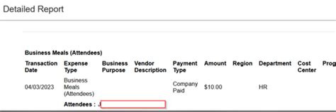 Attendees Missing On Detailed Report Sap Concur Community